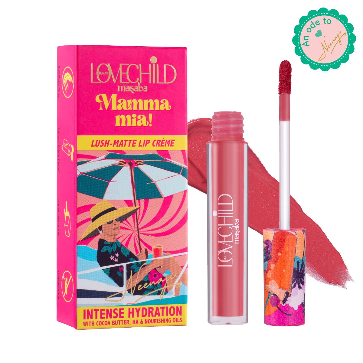 Buy Matte Pink Lip Cream At Best Price - LoveChild Masaba