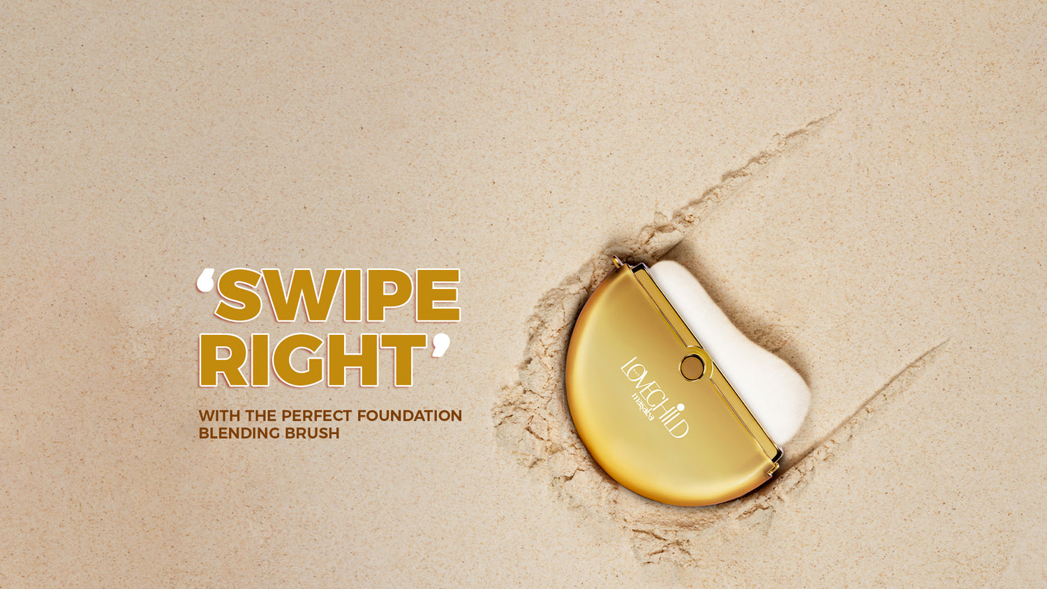 ‘Swipe Right’ With The Perfect Foundation Blending Brush – LoveChild