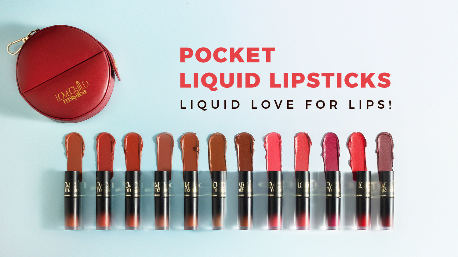 Pocket Liquid Lipsticks – Liquid Love for Lips! – LoveChild