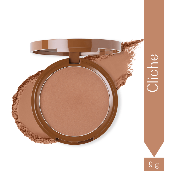 Cliche - Stardust Mattifying Bronzing Powder (Dark Brown) Soft-focus E ...