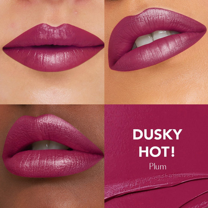 Dusky Hot! - (Plum) Cloud Crush Lush Creme Lipstick Super Luscious Sat – LoveChild