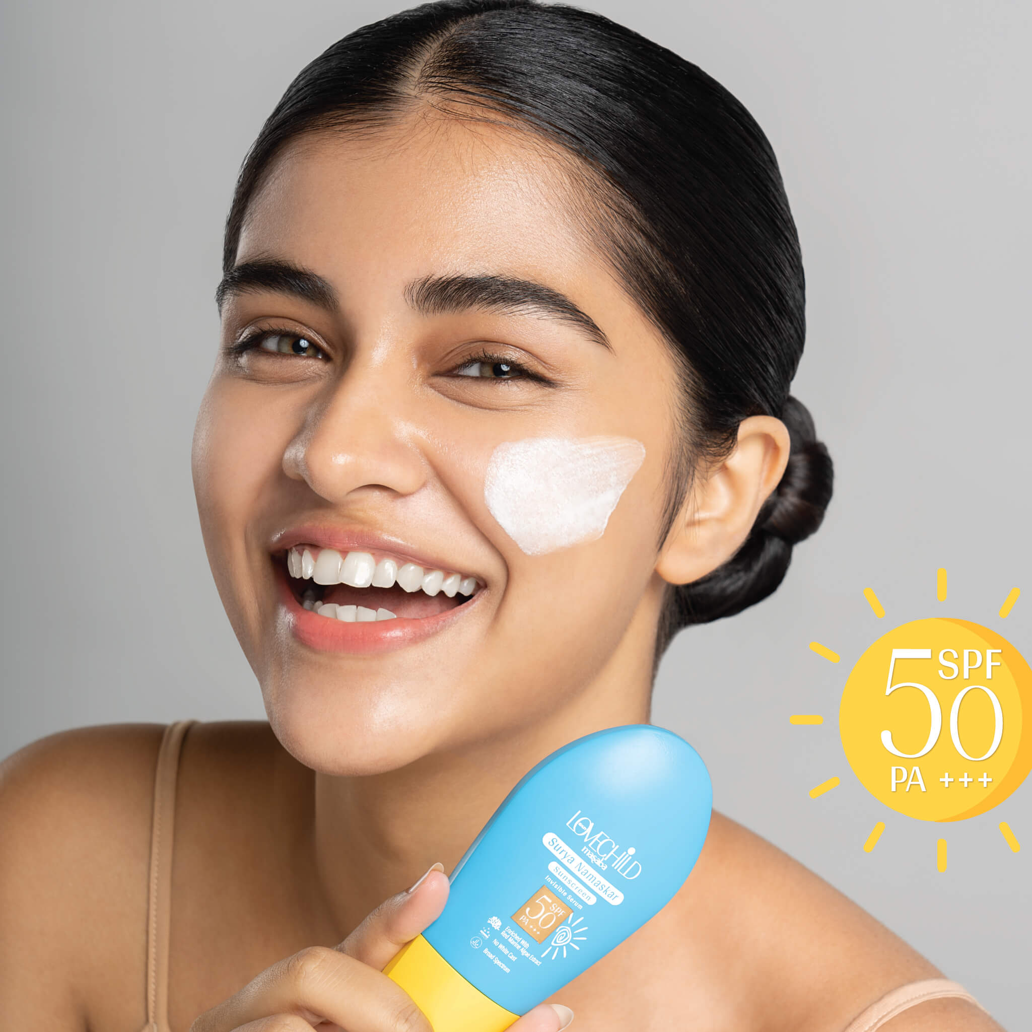 Buy SPF 50 Sunscreen Online at Best Price | Lovechild Masaba