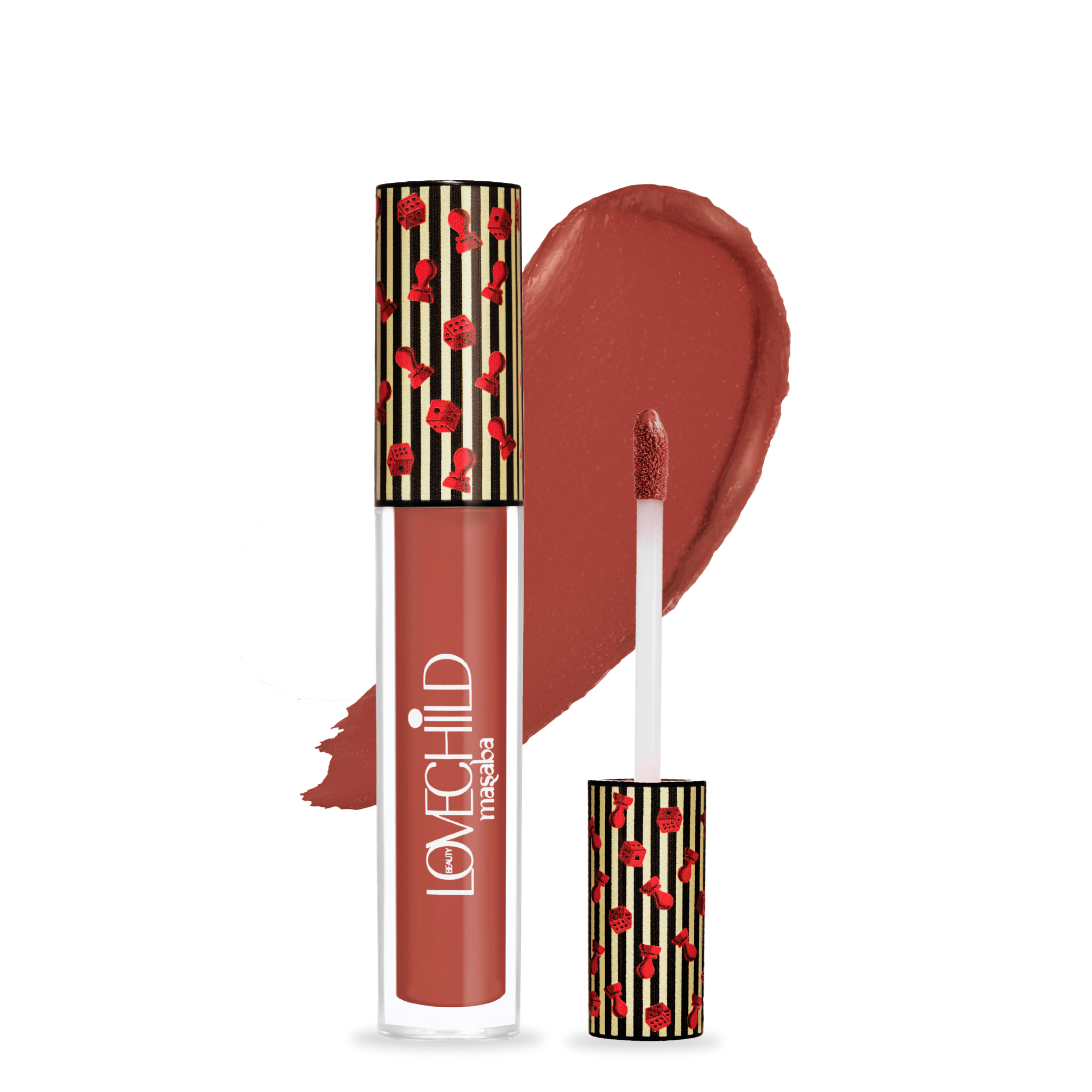 Buy Brick Red Lipstick Online - LoveChild Masaba